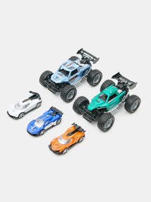 Sinsay - Sada závodních a terénních aut 5 pack - vícebarevná