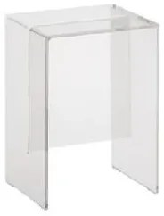 Laufen Kartell - Stolička 33x28x47 cm, krystal transparentní H3893300840001