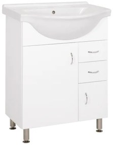 Keramia Pro koupelnová skříňka s umyvadlem 60x50 cm bílá PRO60DV