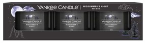 Yankee Candle - dárková sada votivních svíček ve skle Midsummers Night 3 ks