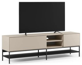 Krémový TV stolek 180x55x35 cm Amira – Marckeric