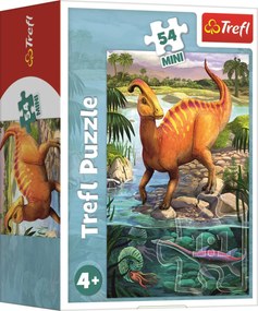 TREFL PUZZLE Úžasní dinosauři mini 20x13cm skládačka 54 dílků 4 druhy tr54194