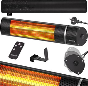 Infrazářič MZH2000 černý 2000W