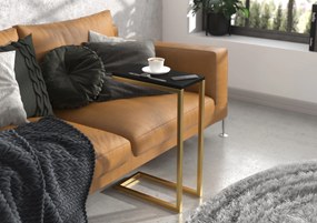 ADRK Furniture Přístavný stolek SPARK ADRK-LT-SPA-G-B