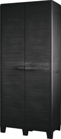 Livarno Home Zahradní skříň, 2 dvířka, z recyklovaného plastu.