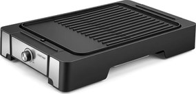 Costway Elektrický gril 2300 W stolní gril s plynulou regulací teploty