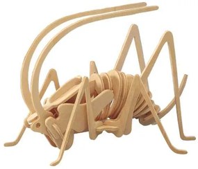 Woodcraft construction kit Woodcraft Dřevěné 3D puzzle cvrček