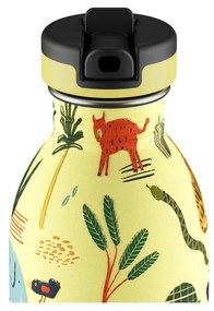 Nerezová dětská láhev Jungle Friends 500ml 24 Bottles