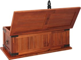 Úložná truhla 60 x 25 x 22 cm masivní akáciové dřevo 247240