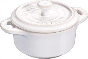 Staub Gift Giving Mini cocotte kulatý 200 ml, slonová kost