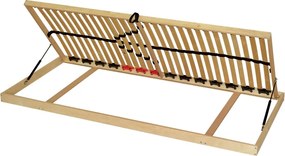 Výklopný lamelový rošt 120x200 cm Double BV – Materasso