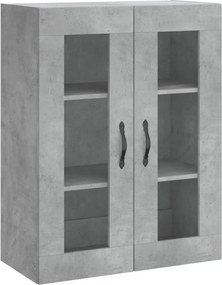 Skříň highboard betonově šedá 69,5x34x180 cm kompozitní dřevo 3198501