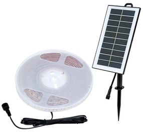 Ecolite DX-SOLAR-3000/5M - LED Solární pásek 3,7V 2400 mAh 5m IP65