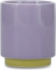 Zelený/fialový kameninový šálek 270 ml Duo – ONA