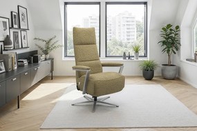 XXXLutz RELAXAČNÍ KŘESLO, textil, olivově zelená Sit & More - Online Only křesla & taburety - 00014402874B