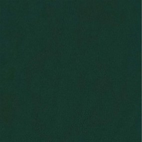 Stolička s dřevěnými nohami tmavě zelená samet 329459