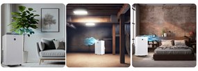 Přenosná klimatizace 14000 BTU s odvlhčovačem a topením WiFi 37l za 24 hodin Berdsen BD-583