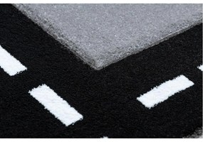 Dětský kusový koberec Město šedý 280x370cm