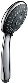 Sapho Ruční masážní sprcha, 5 režimů sprchování, průměr 110mm, ABS/chrom - 1204-06
