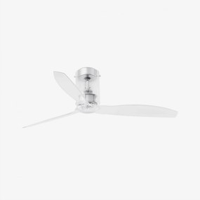 FARO 33393 MINI TUBE FAN, transparentní, stropní ventilátor s DC motorem - FARO