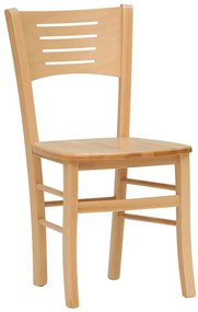 Stima Dřevěná jídelní židle VERONA masiv | Odstín: dub sonoma