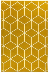 Kusový koberec LUNA 503746/89955 hořčicový Rozměr: 140x200 cm