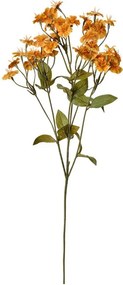 Dekorace oranžová umělá květina hvozdík - 8*8*63 cm