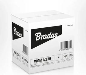 BRADAS Zahradní hadice 1/2", 30 m - SILVER MATT
