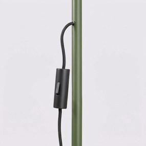 Sollux Lighting Stojací lampa NOX olivově zelená