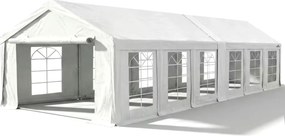 BRIMO Párty stan 6x12 m PVC bílý
