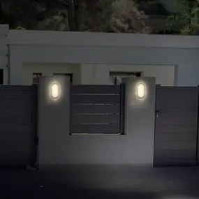 Solight LED venkovní osvětlení oválné / 20W / 1500lm / 4000K / IP54 /
