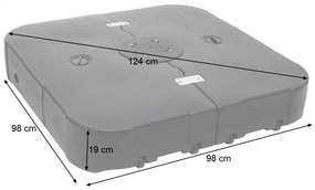 Přenosný stojan na slunečník Dekorhome
