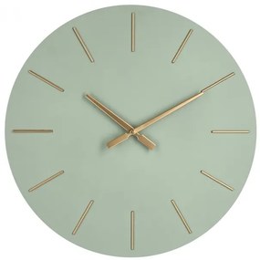 BIZZOTTO Nástěnné hodiny TIMELINE zelené 60cm 0182388