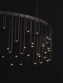 Luxusní lustr Stellar 80 černá