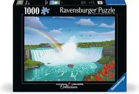 Ravensburger Puzzle: Niagárské vodopády / 1000 dílků / od 14 let