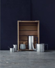Konvice na čaj z nerezové oceli ve stříbrné barvě 1,25 l Arne Jacobsen – Stelton