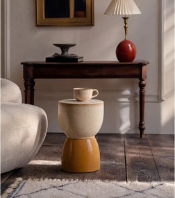 Keramický kulatý odkládací stolek ø 28,5 cm Finca – Light &amp; Living