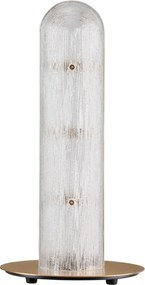 Kovová LED stolní lampa v mosazné barvě se skleněným stínidlem (výška 40 cm) Gloree – Nova Luce
