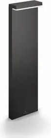 Philips Bustan 9W šedá / LED venkovní sloupkové svítidlo / 1000LM / 27