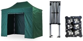 Nůžkový párty stan 2x3 m TENTino SMALL HEXAGON Barva opláštění: 9A - ZELENÁ