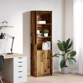 Vysoká deska Staré dřevo 50x35x180 cm Dřevěná konstrukce 3328469