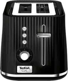 Tefal Loft TT761838 černá / Topinkovač / 850 W / 2 sloty
