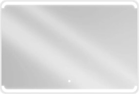 Mexen Nida, LED koupelnové zrcadlo s podsvícením 120x80 cm, 6000K, ochrana proti zamlžování, 9806-120-080-611-00