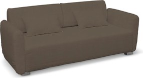 Potah na pohovku Mysinge - 2-místná barva hnědá látka pletený vzor