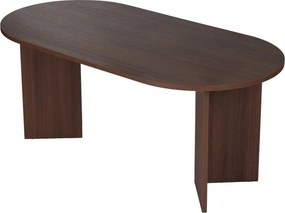 Jídelní stůl v dekoru ořechu 89,5x180 cm Sablin – Kalune Design