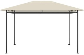 vidaXL Marketos Altán 384x281x270 cm taupe 180 g/m²