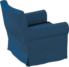 Potah na křeslo IKEA Ektorp Jennylund barva tmavě modrá
