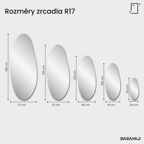 Zrcadlo Pure R17