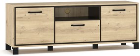 Casarredo Televizní stolek 2D1S BUCKET dub artisan/wenge