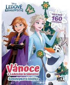 Jiri Models Samolepková knížka Vánoce v Ledovém království